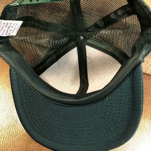 Accessories | Trucker Hat Vintage Snapback Cap Patch Logo Nos | Poshmark